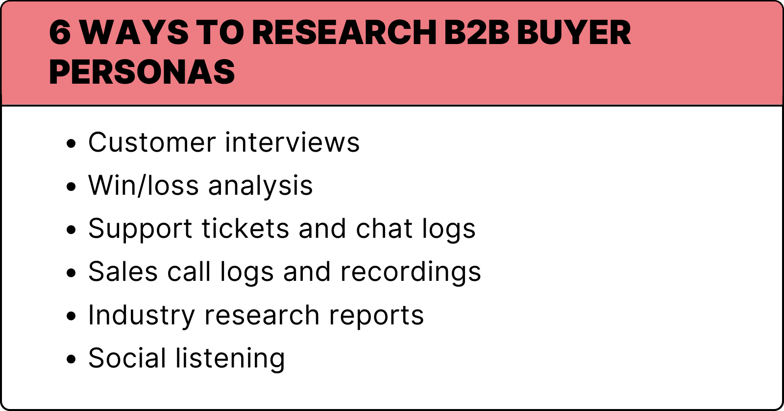 Your Guide to Creating and Maintaining B2B Buyer Personas - Managing Editor